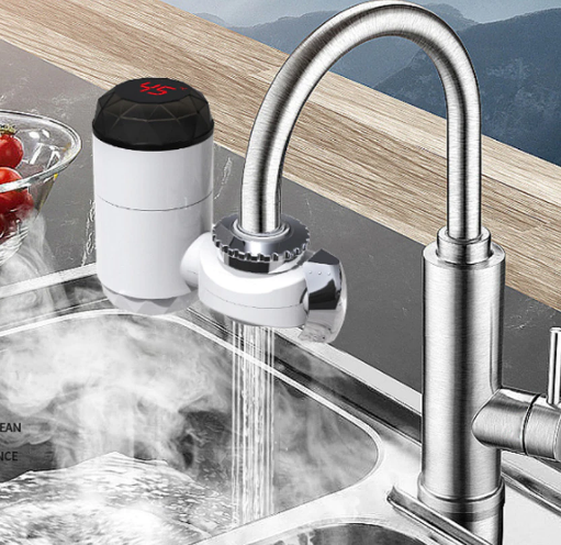 Mini hot water tap with display - बाजेको WHOLESALE पसल